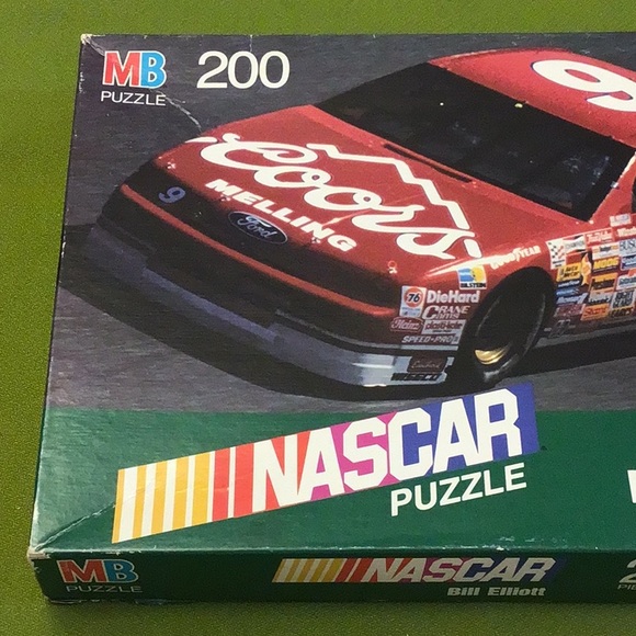 Nascar | Games | Nascar Bill Elliott Vintage 99 200 Piece Puzzle Coors ...
